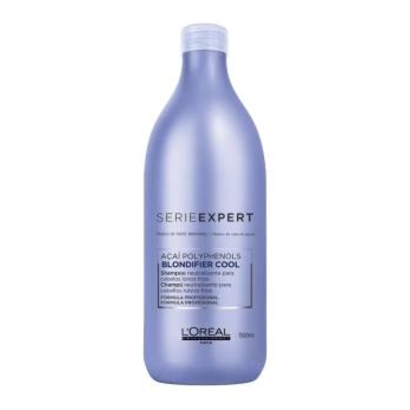 SHAMPOO PARA CABELOS NEUTRALIZANDO LOIRAS SERIE EXPERT BLONDIFIER COOL ...