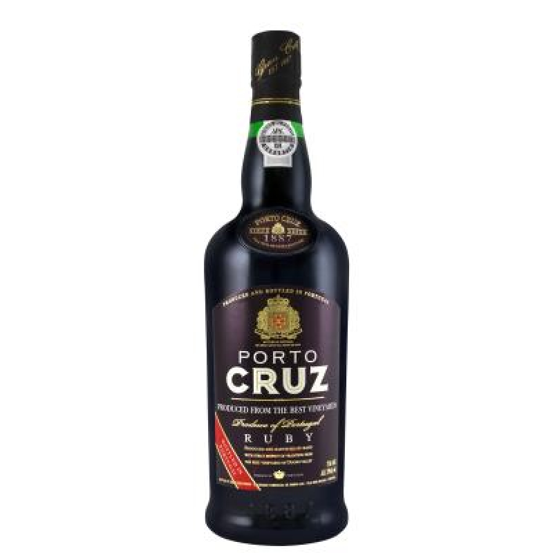 VINHO DO PORTO CRUZ RUBY 750ML 19% - Cellshop Duty Free