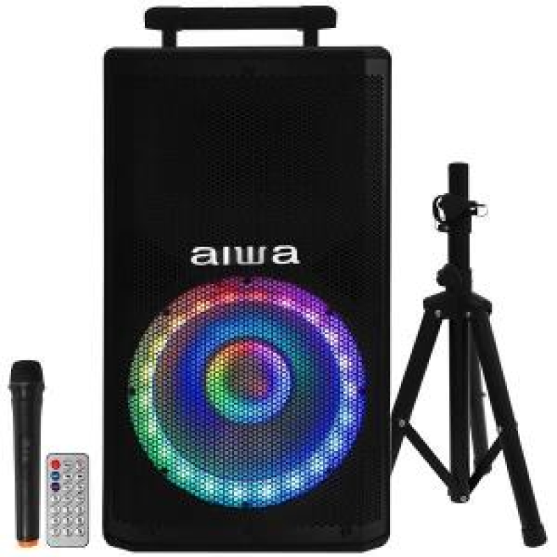 CAIXA DE SOM AIWA PARLANTE ACTIVO MULTIMEDIA C/TRIPE C/R USB FM ...